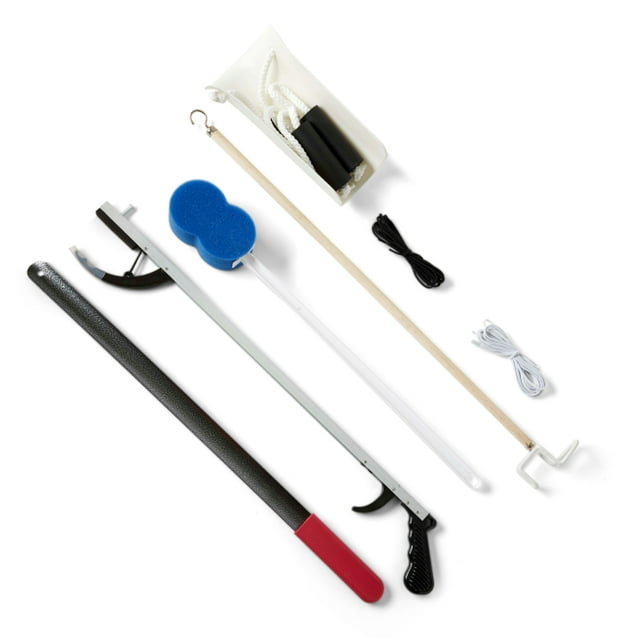 Medline Premium Hip Kit, Mobility Aids for Hip Surgery Recovery, 7 ...