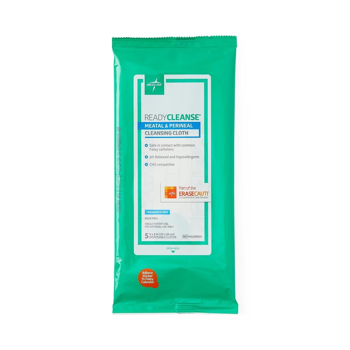 Medline Readycleanse Meatal and Perineal Cleansing Cloth, Fragrance ...