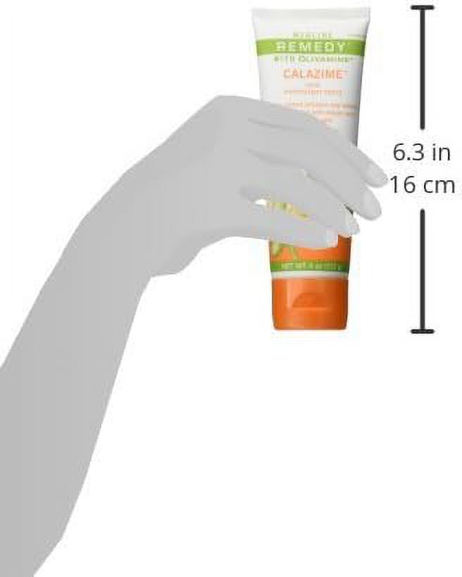 Medline Remedy Olivamine Calazime Skin Protectant Paste Cream, 4 Oz ...