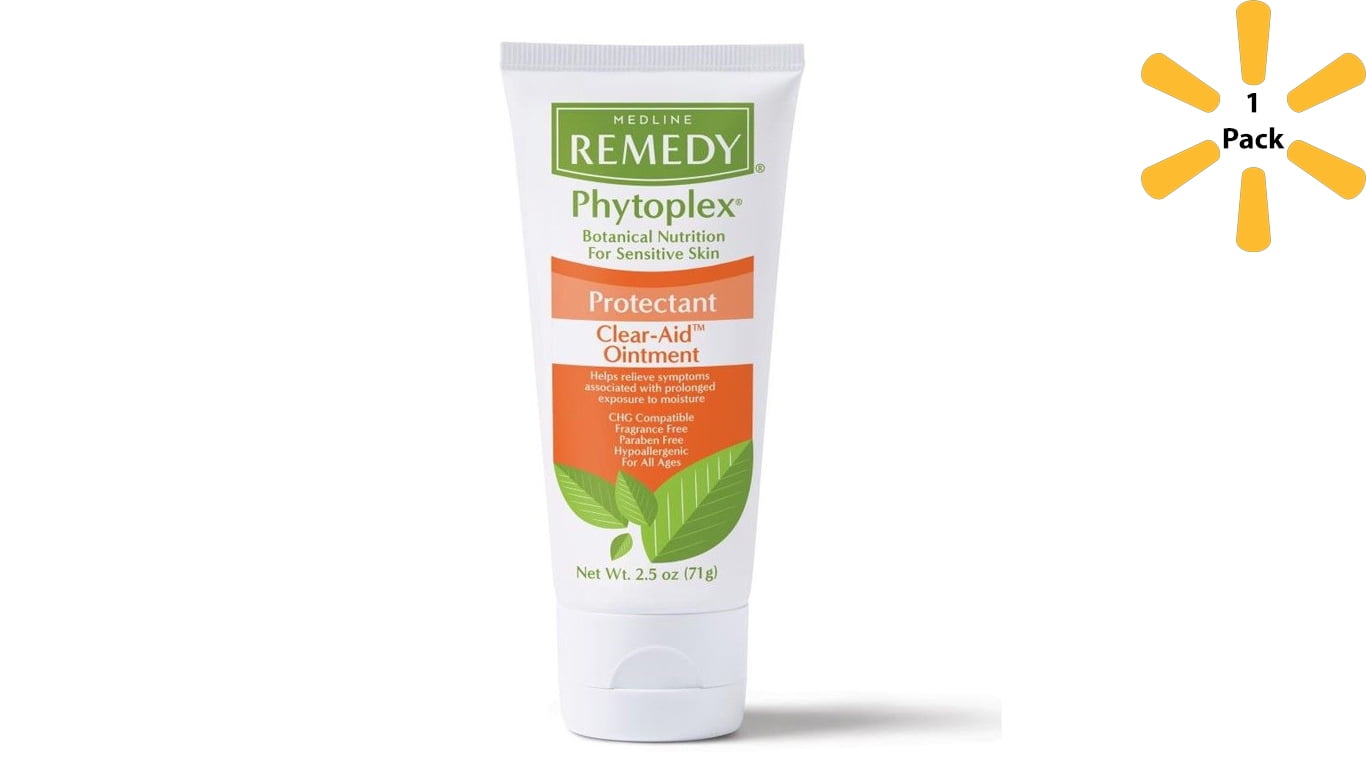 Medline Remedy Specialized Clear Zinc Ointment 2.5oz, Unscented ...