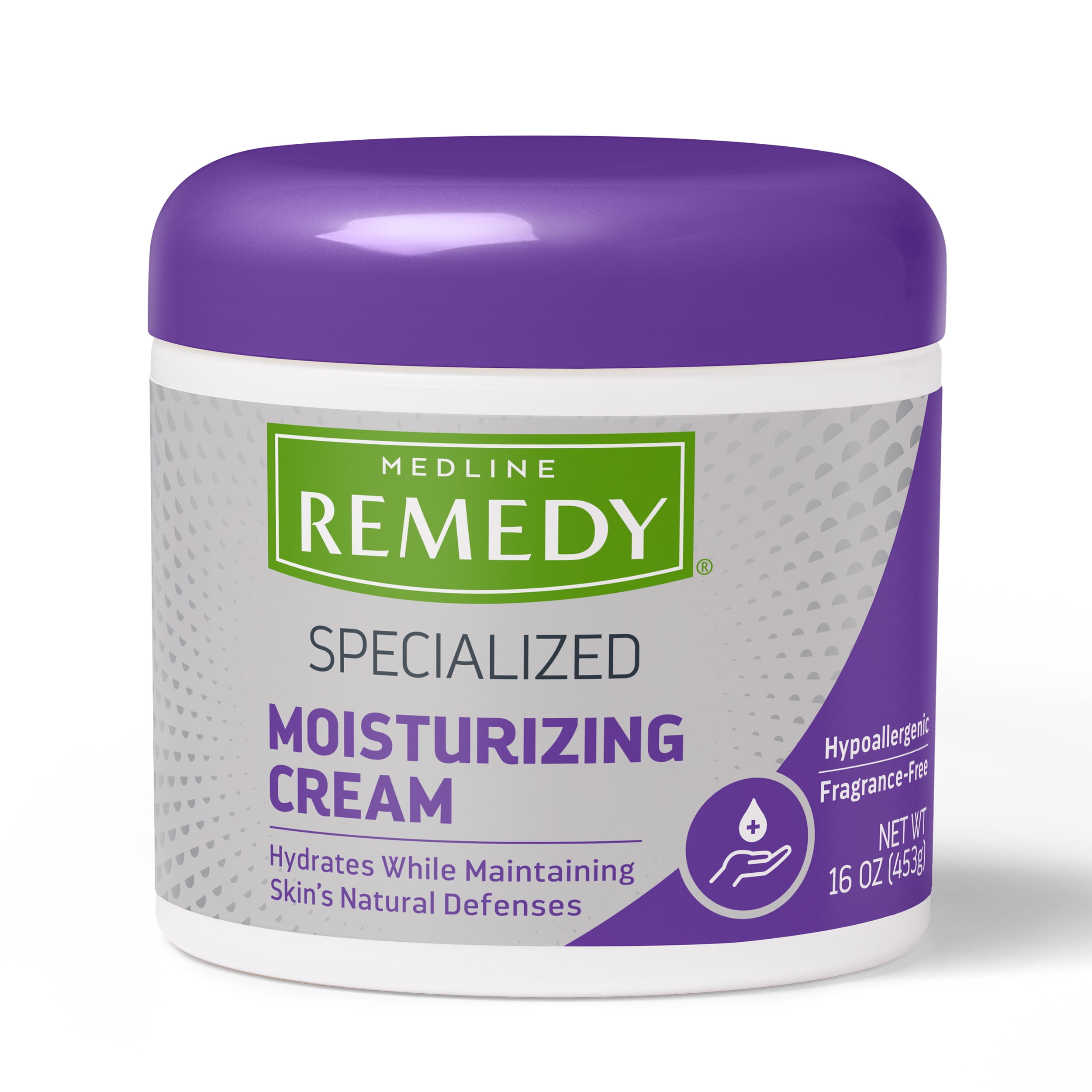 Medline Remedy Specialized Skin Cream, Fragrance-Free (16 oz ), 1.5% ...