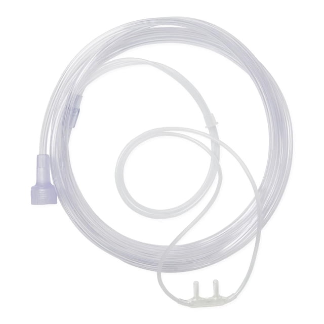 Medline Soft Touch Nasal Oxygen Cannula, Universal Connector, 7 Ft ...
