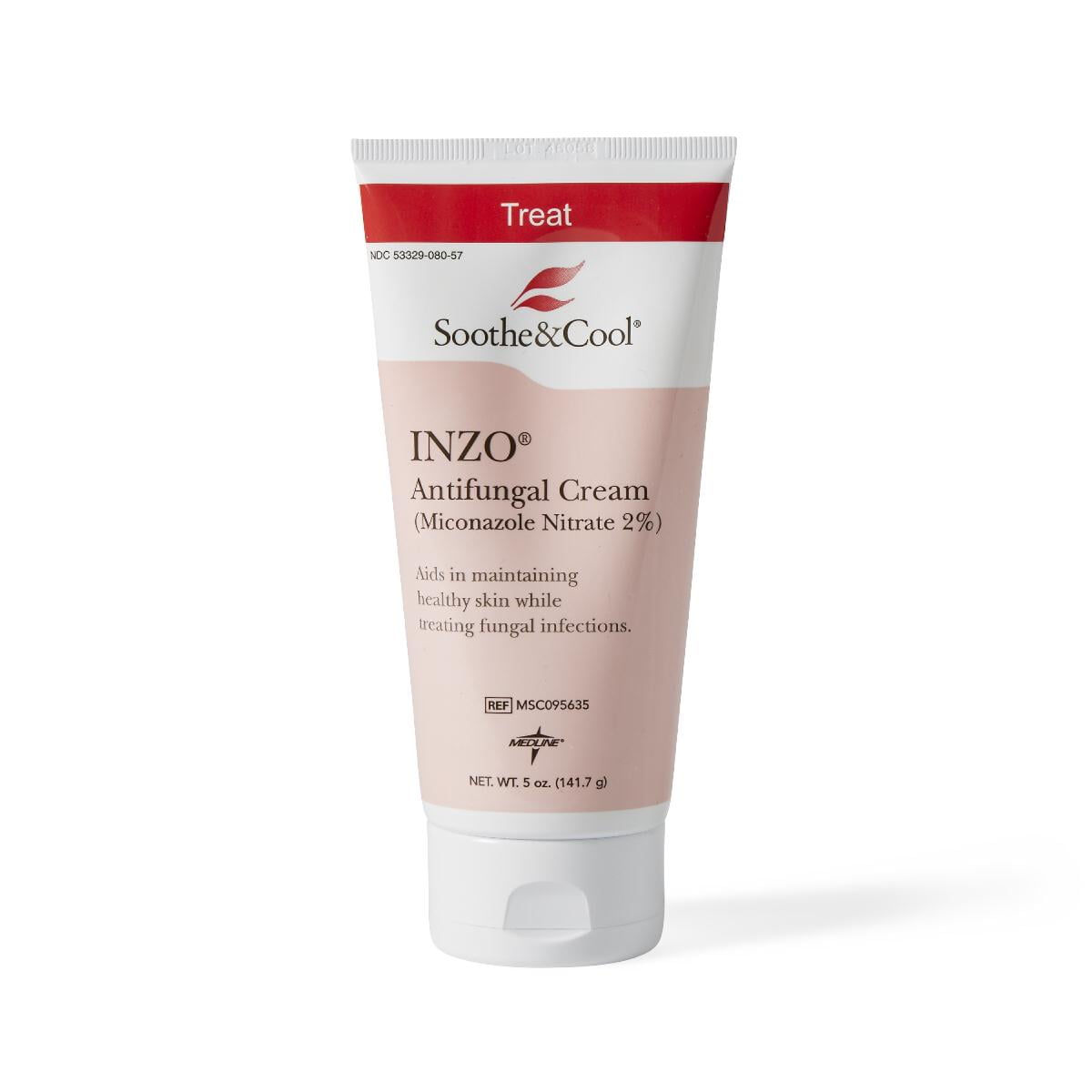 Medline, Soothe & Cool INZO Antifungal Cream,White,5.00 OZ - Walmart.com