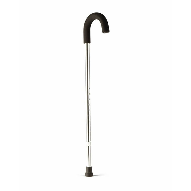 Medline Standard Aluminum Canes, Chrome - Walmart.com