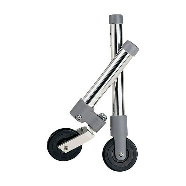 Medline Walker Swivel Casters 5" Size 2/Set MDS86615SW5 - Walmart ...