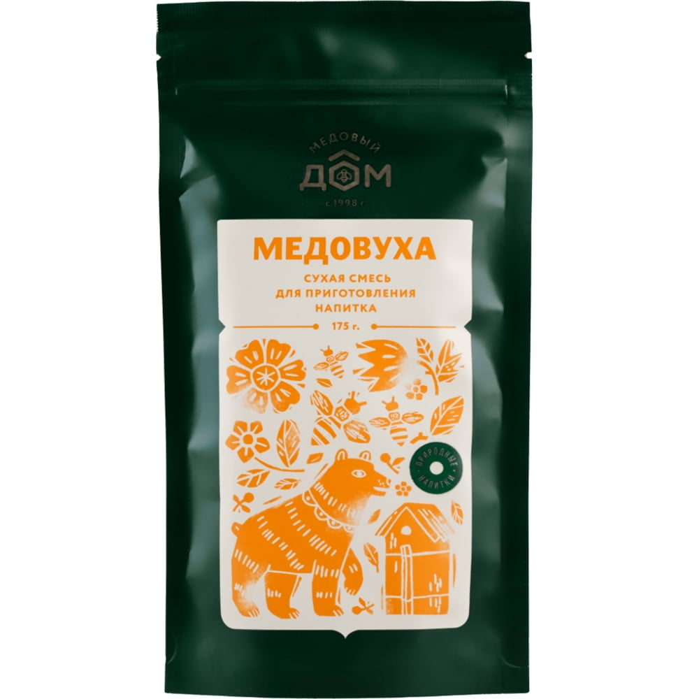 Medovy Dom Instant Drink Powder Mead Medovukha Honey Based 175g / 0 ...