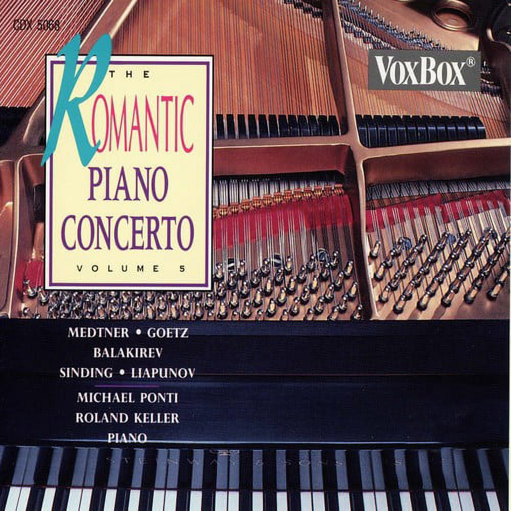 Medtner / Liapunov / Sinding - Romantic Piano Concerti V5 - Music ...