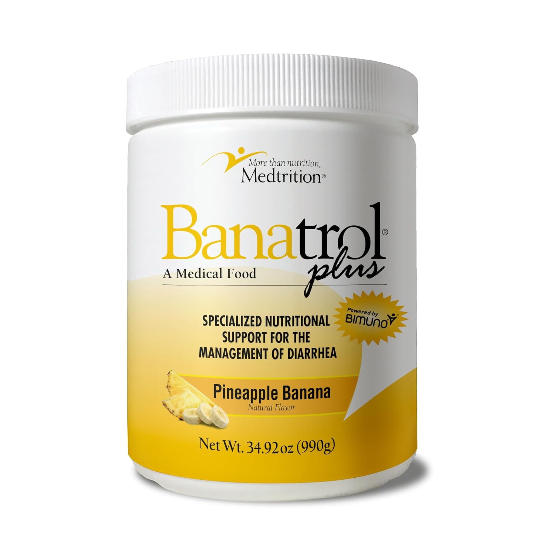 Medtrition Banatrol® Natural Anti-Diarrheal with Prebiotics, Relief ...