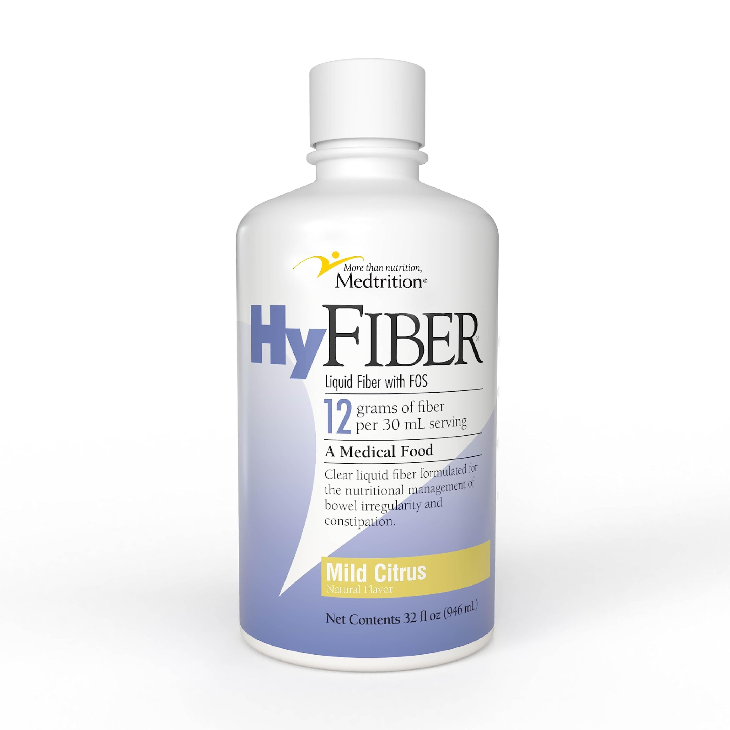 Medtrition HyFiber Daily Liquid Fiber for Regularity and Soft Stools ...
