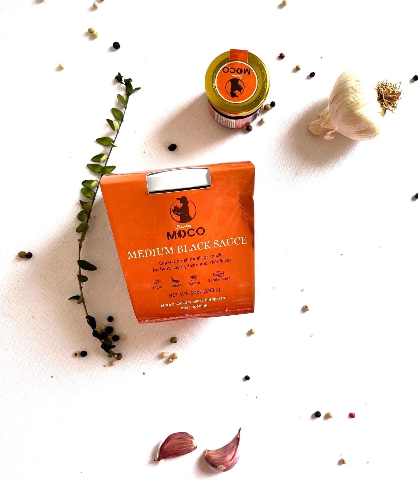 MOCO Medium Savory Black Sauce, 10 oz, 1 Count - Walmart.com