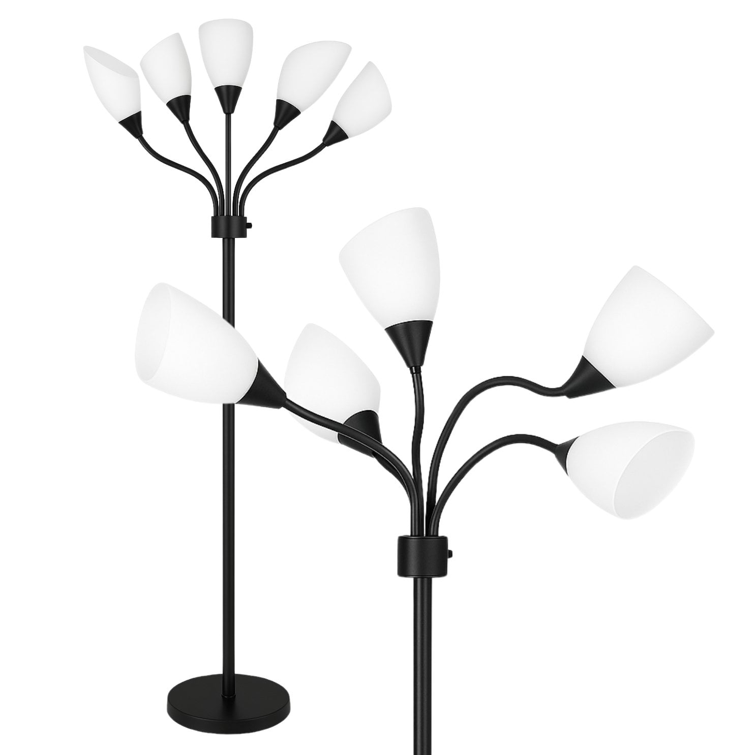 Medusa Floor Lamp Black - Walmart.com