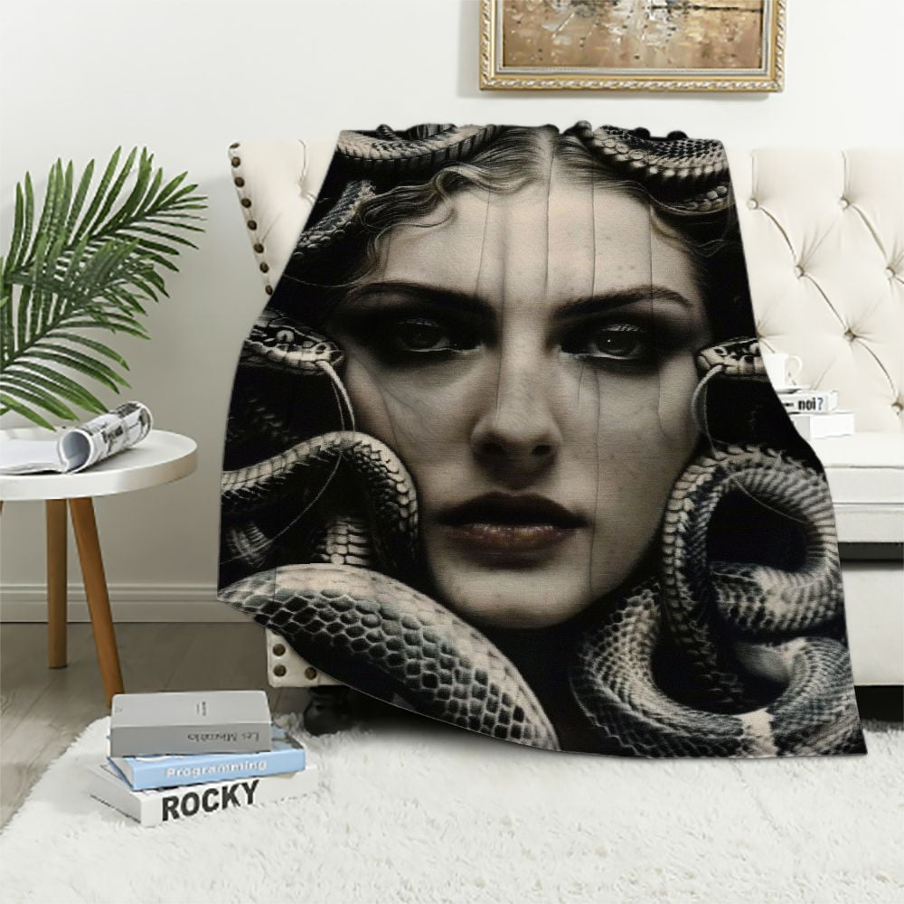 Medusa Greek Mythology Canvas Art - Home Decor Wall Art Print Poster ...