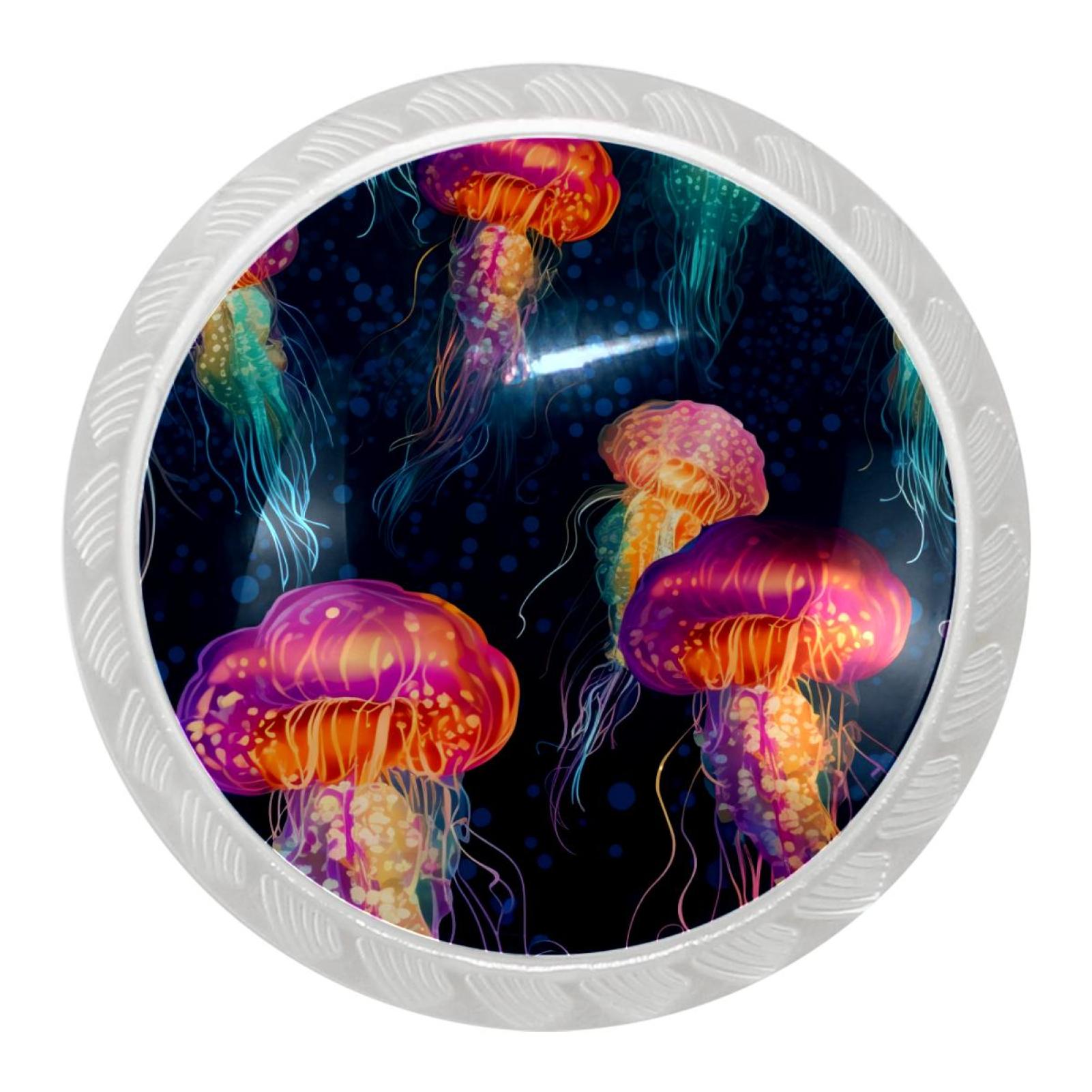 Medusa Pattern 4 PCS Cabinet Knob Drawer Knob Cabinet Hardware Standard ...