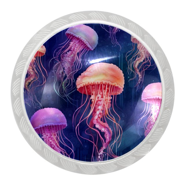 Medusa Pattern 4 PCS Cabinet Knob Drawer Knob Cabinet Hardware Standard ...