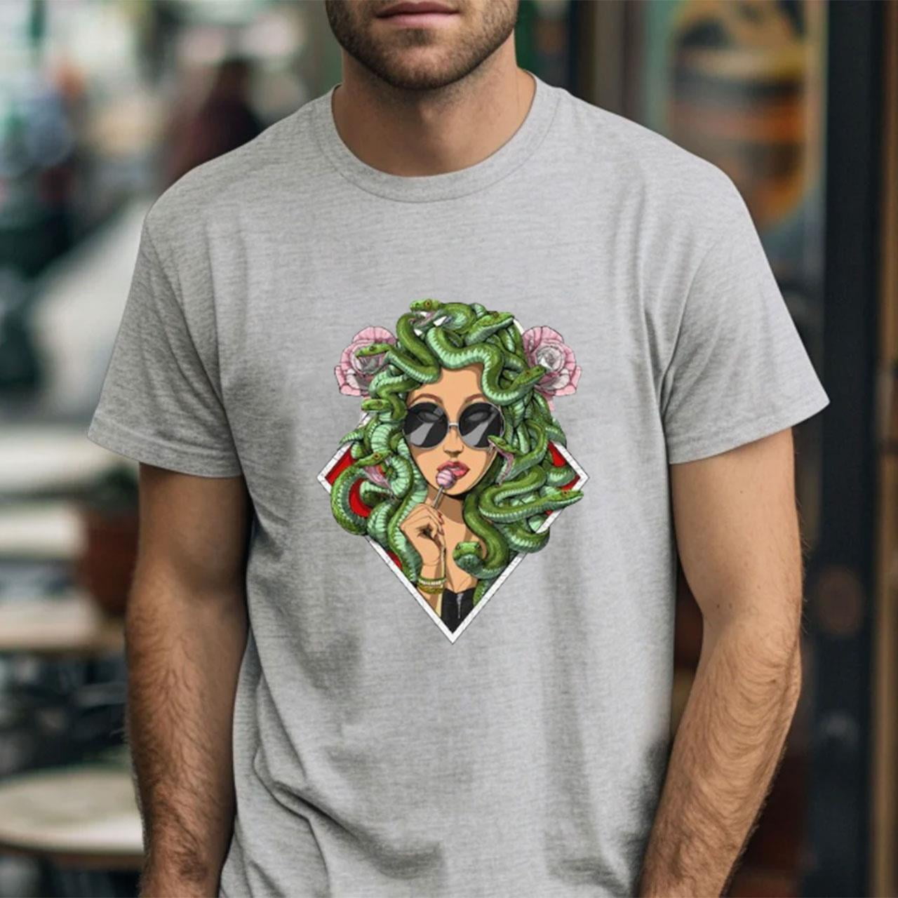 Medusa T-Shirt, Greek Mythology Shirt, Greek Goddess Tee, Unisex Medusa ...
