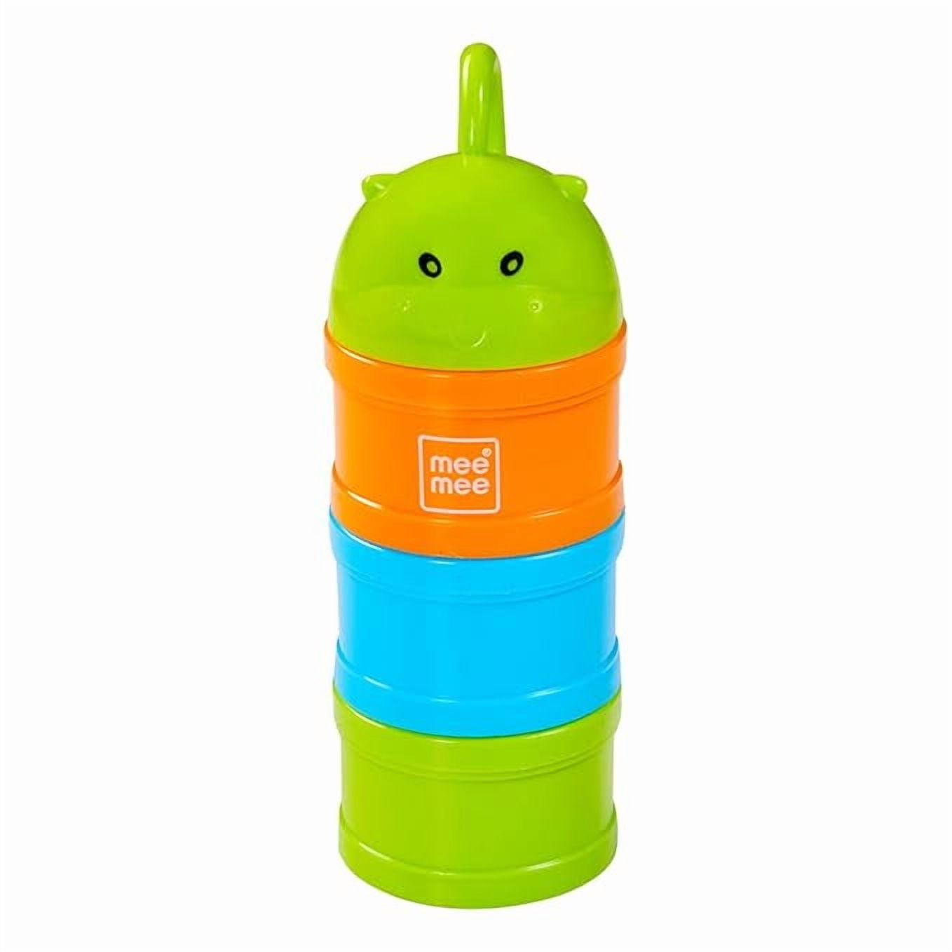 Mee Mee Multi Storage Milk Powder & Food Container 3 Layer Plastic Food ...
