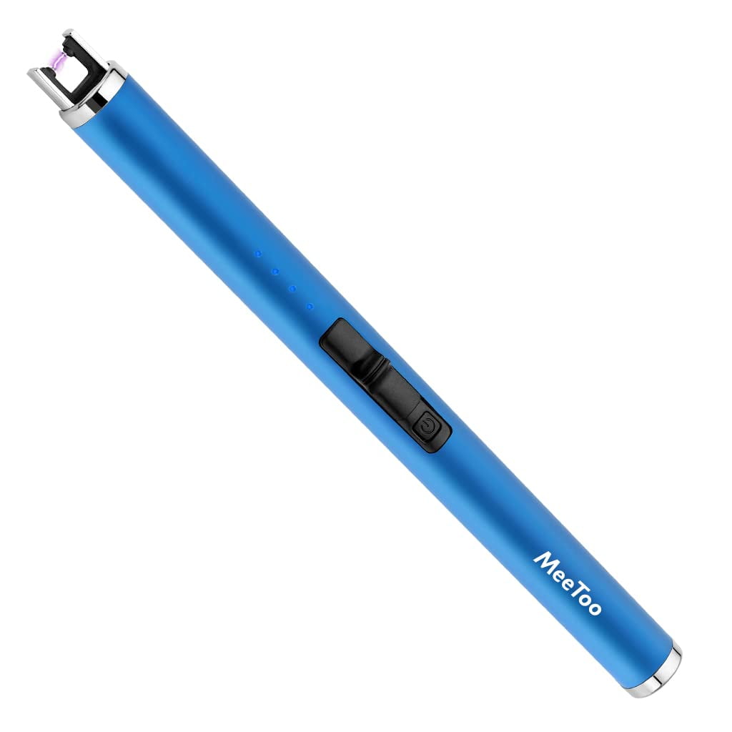 MeeToo Electric Lighter Fluorescent Lighter Candle Lighter Rechargeable ...