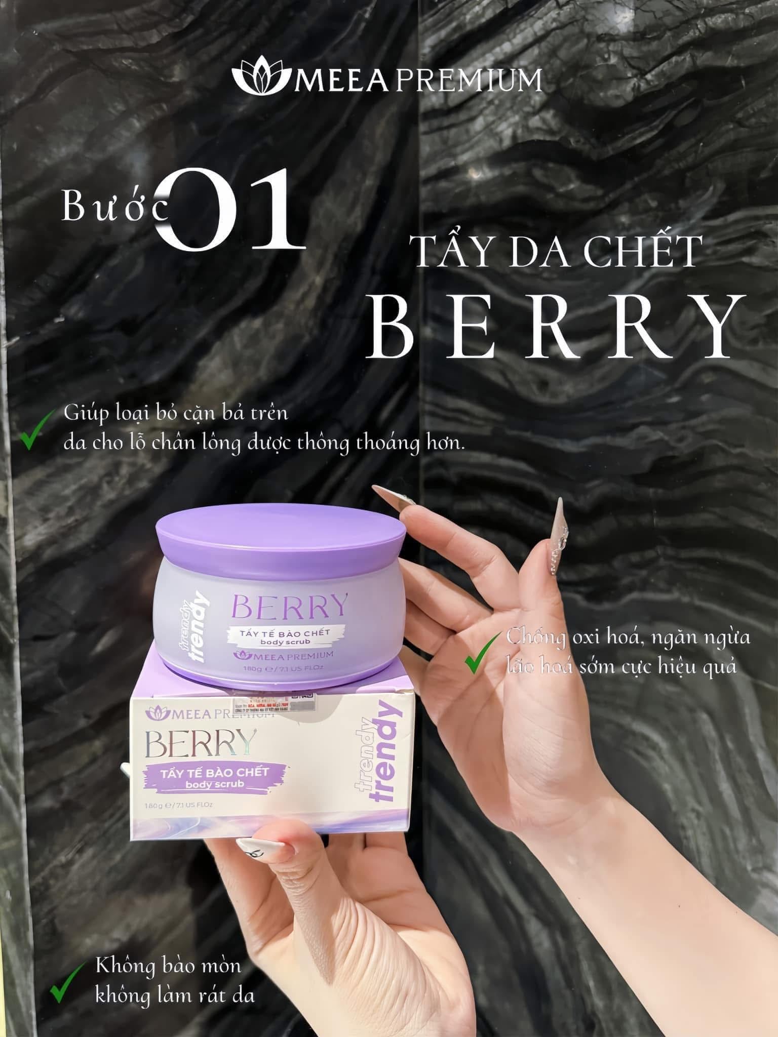 Meea Berry Body Scub Exfoliator - Walmart.com