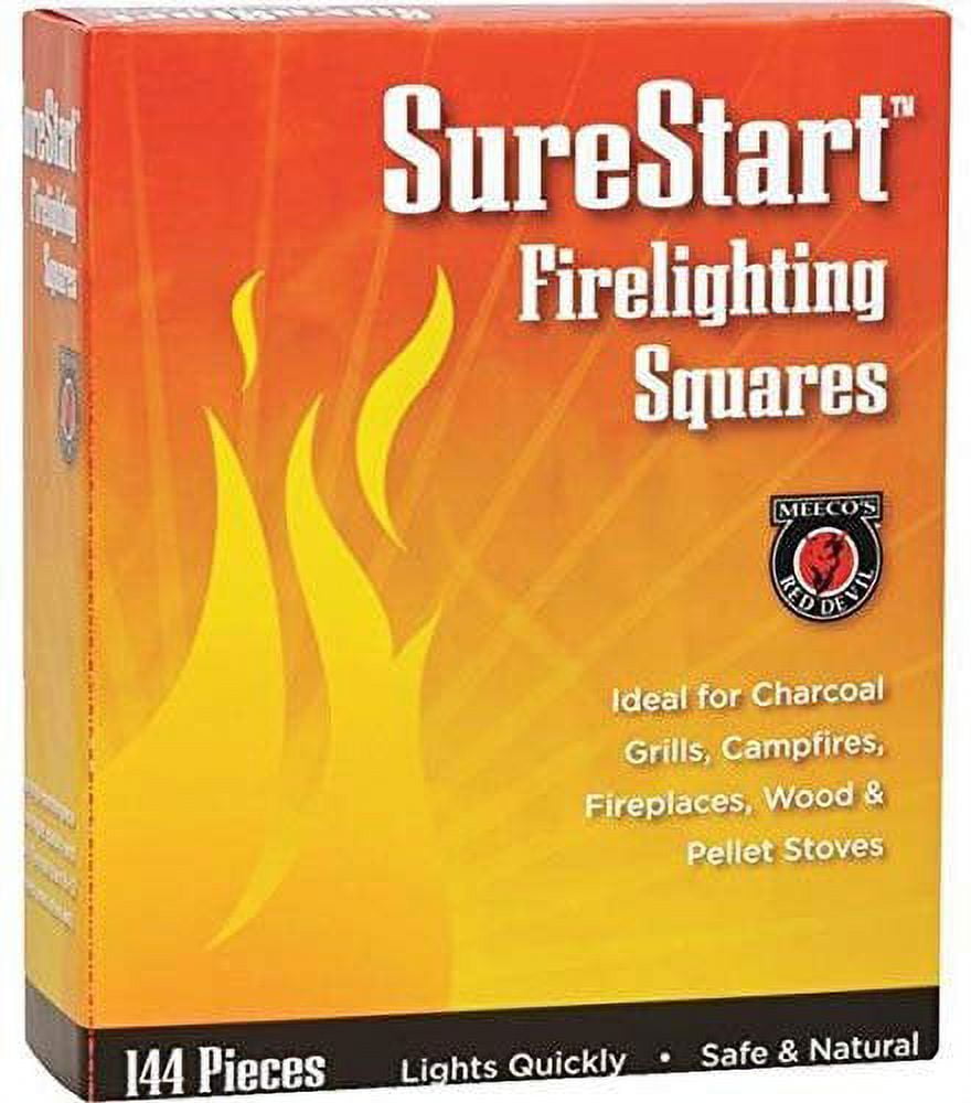 Meeco's Red Devil SureStart Fire Starter Squares (144-Pack) 419 419 ...