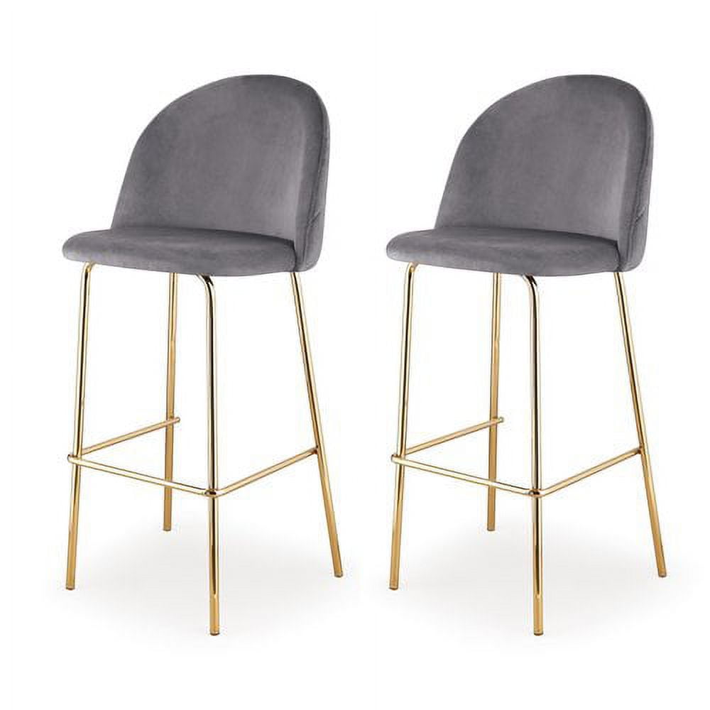 Meelano 29.6'' Bar Stool (Set of 2) - Walmart.com