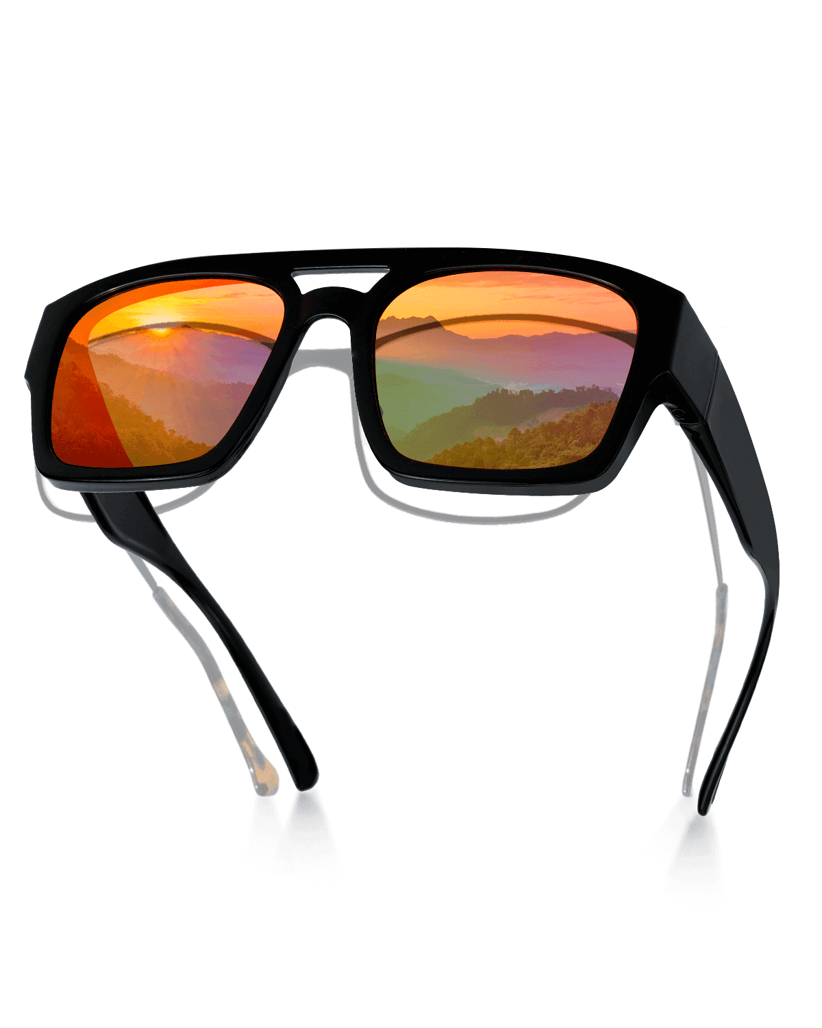 Meeloog Polarized Fit Over Glasses Sunglasses for Men Women, Aviator ...