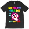Meemaw Shark Funny Mommy Kids Family Mother's Day Men's Women's H16098 ...