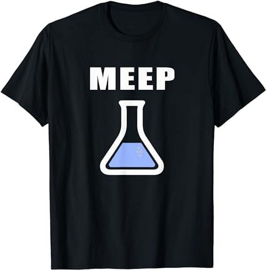 Meep Beaker Shirt Funny Science Experiment Lab Test Tube - Walmart.com