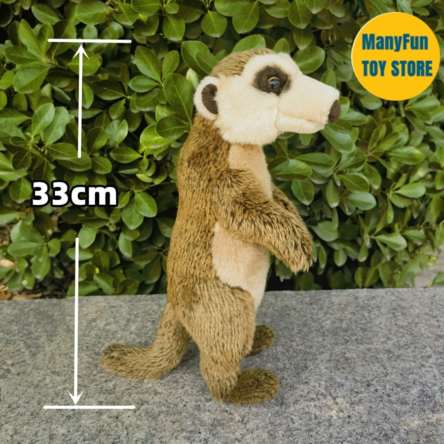 Meerkat High Fidelity Anime Cute Mongoose Plushie Suricate Plush Toys ...