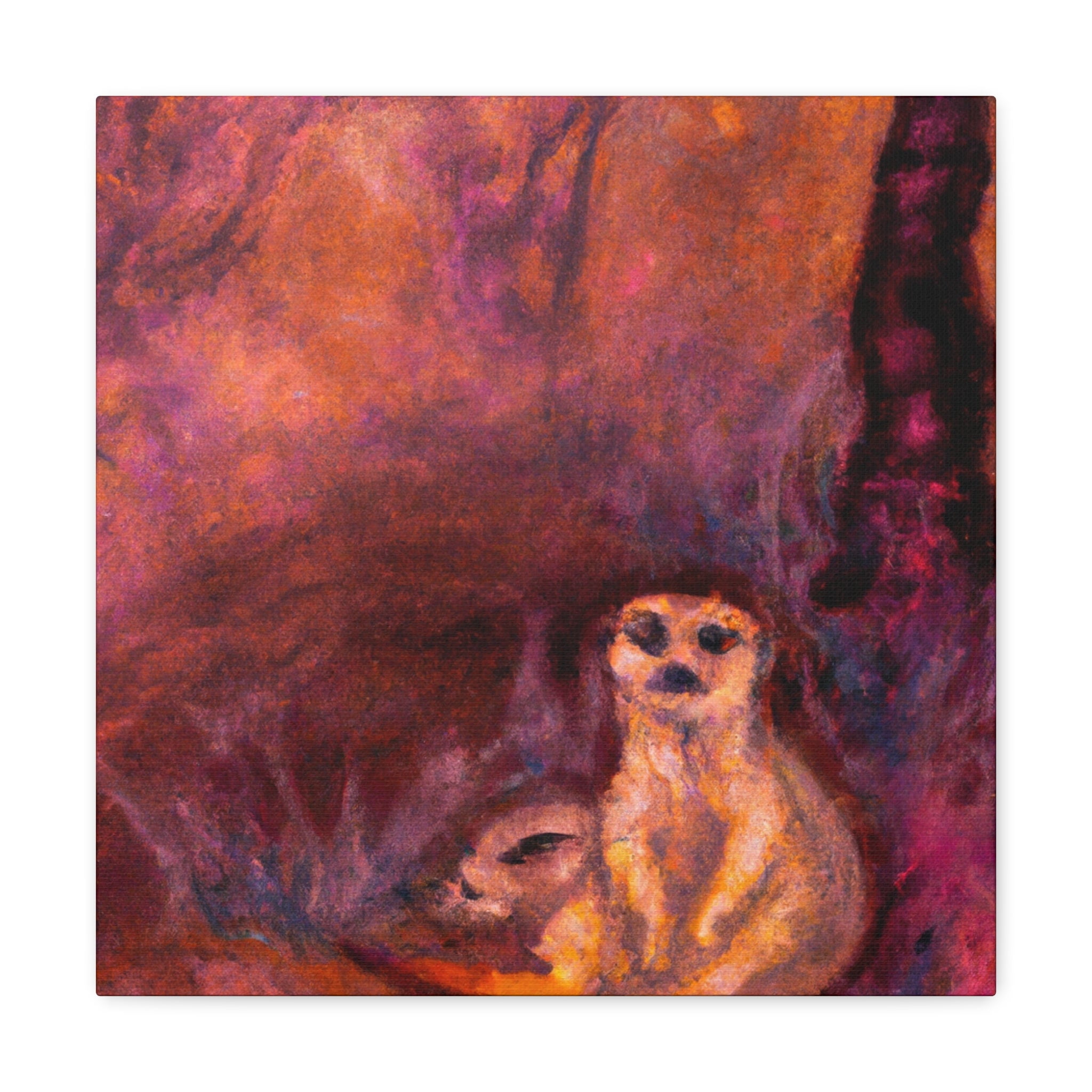 Meerkat Musing Dreams - Canvas - Walmart.com