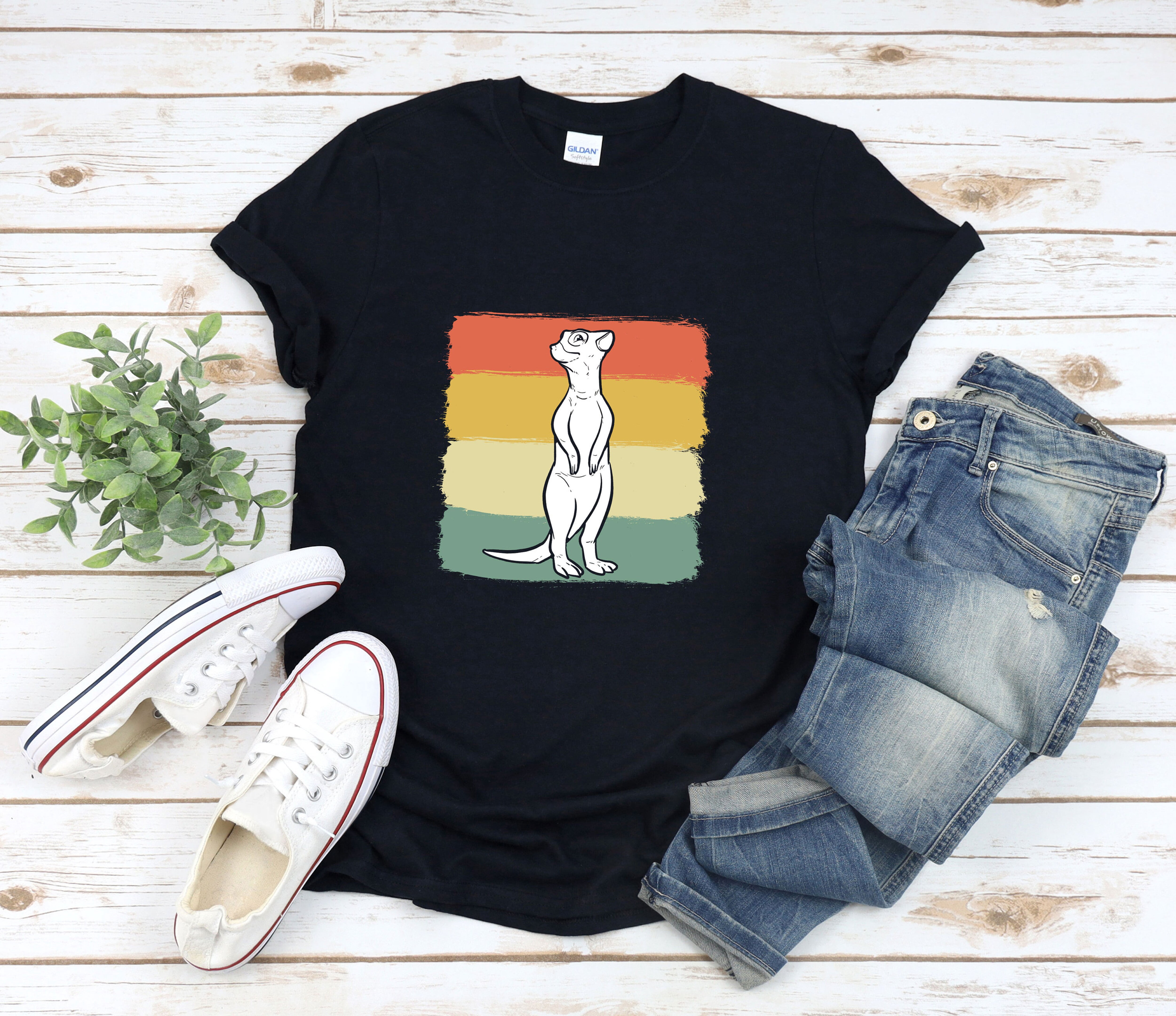 Meerkat Shirt, Vintage Meerkat Shirt, Retro Meerkat Shirt, Meerkat ...