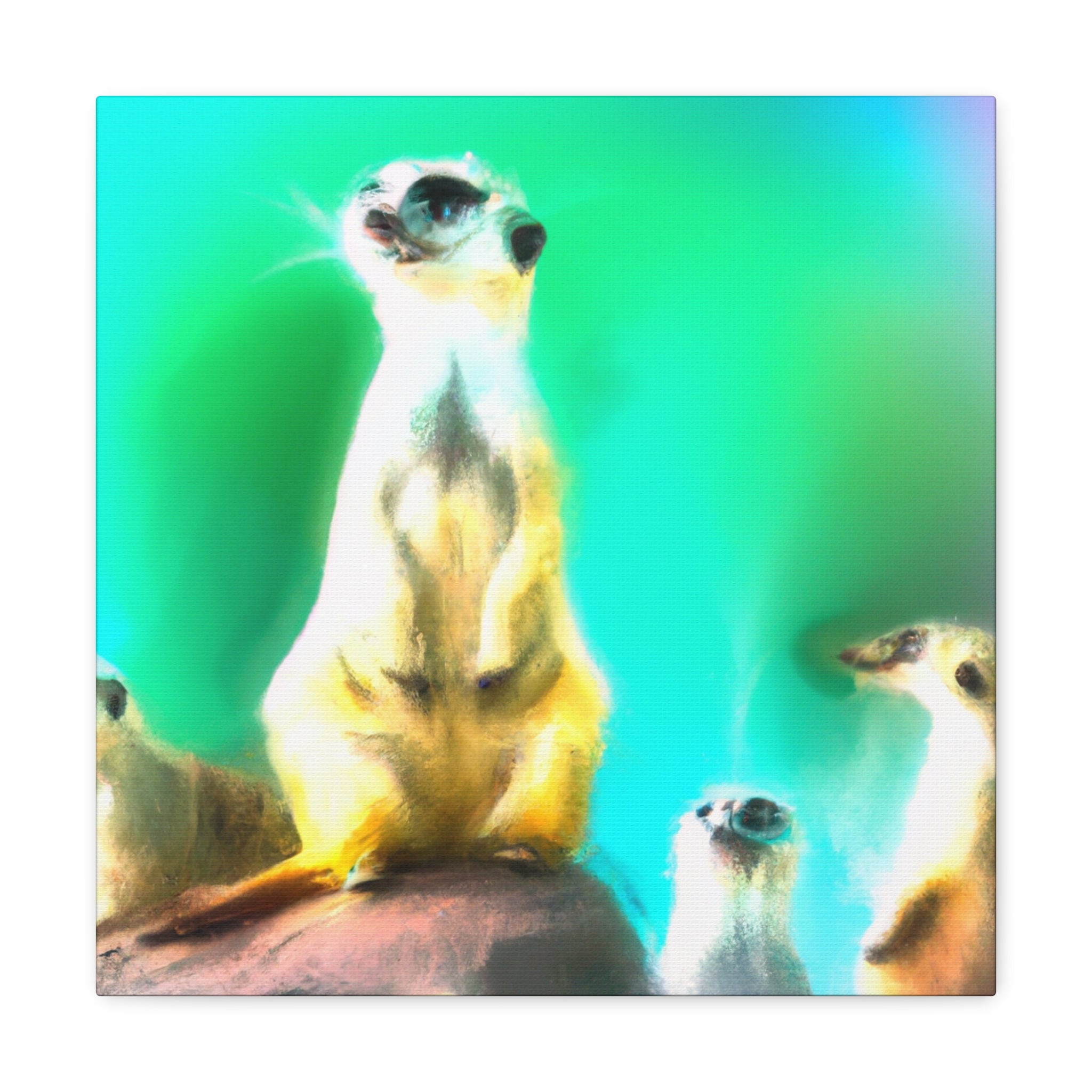 Meerkat's Wondrous Reality - Canvas - Walmart.com