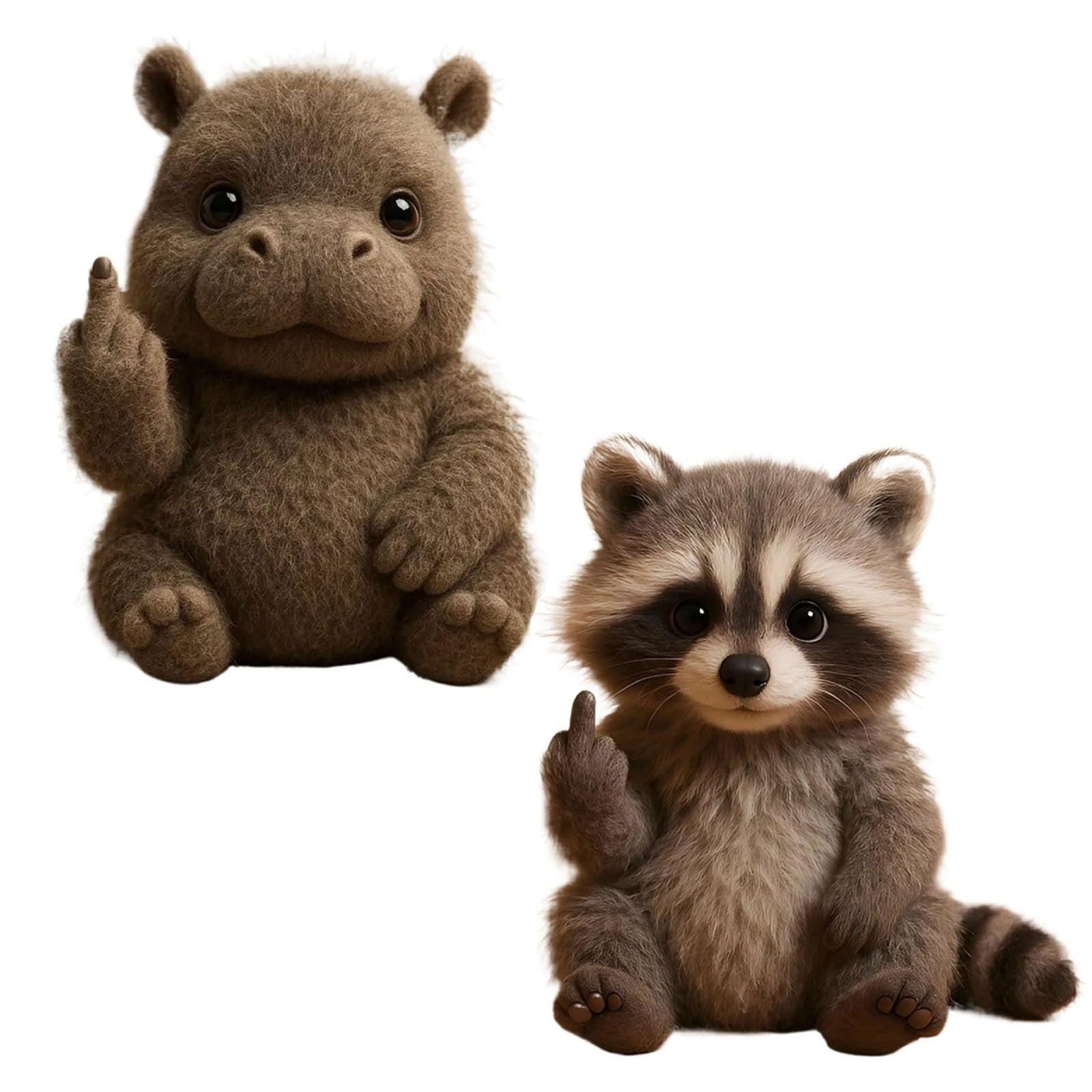 Meet The Attitude Squad: Tiny Plush Rebels with Sass & Snuggles, Emotional Support Stuffed ...