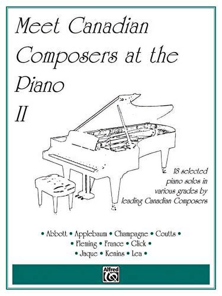 Meet Canadian Composers at the Piano, Vol 2 - Walmart.com