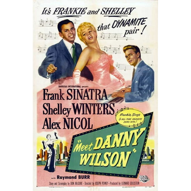 Meet Danny Wilson - movie POSTER (Style A) (27" x 40") (1951) - Walmart ...