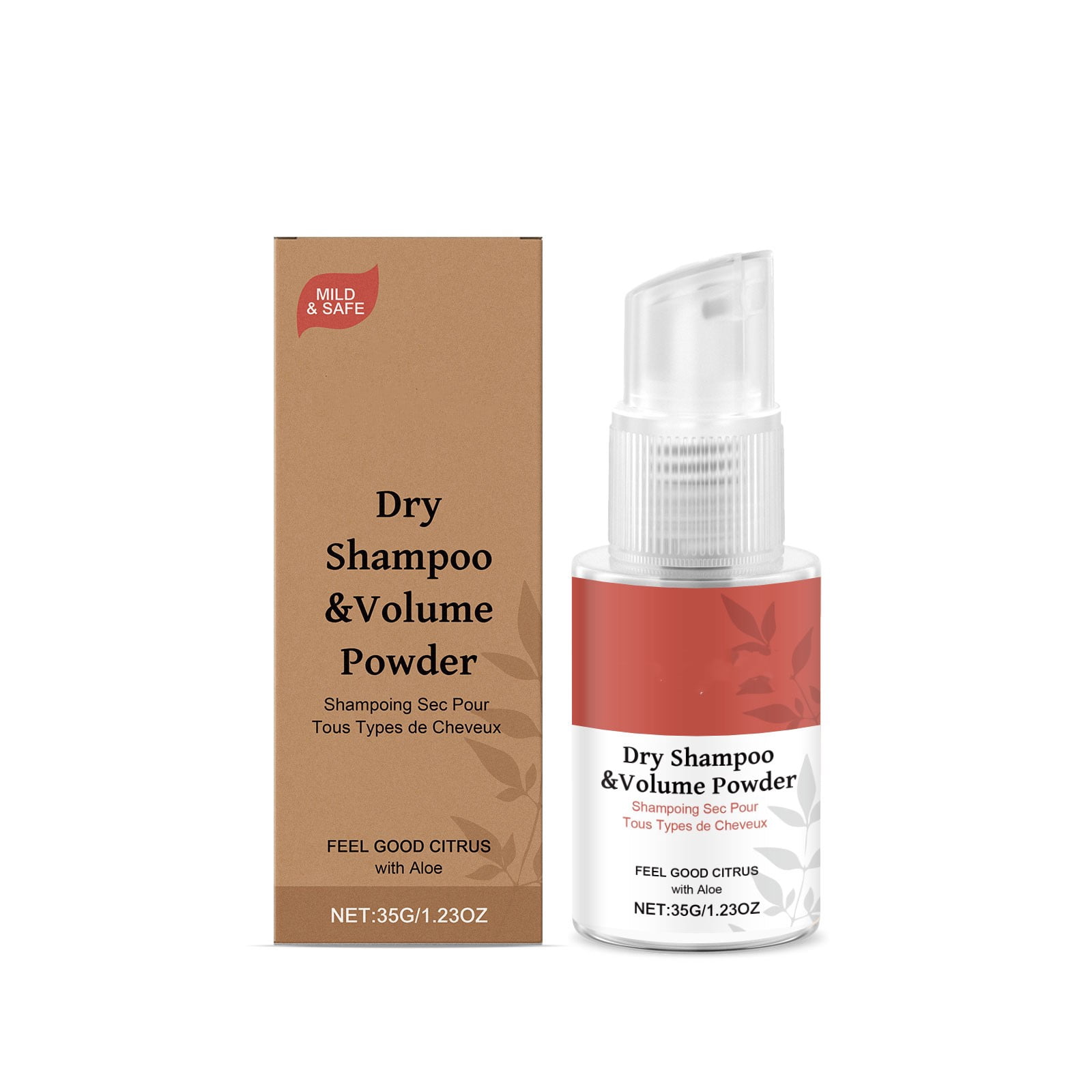 Meet Dry Shampoo Powder Spray for Women Men Non Aerosol Volumizing ...