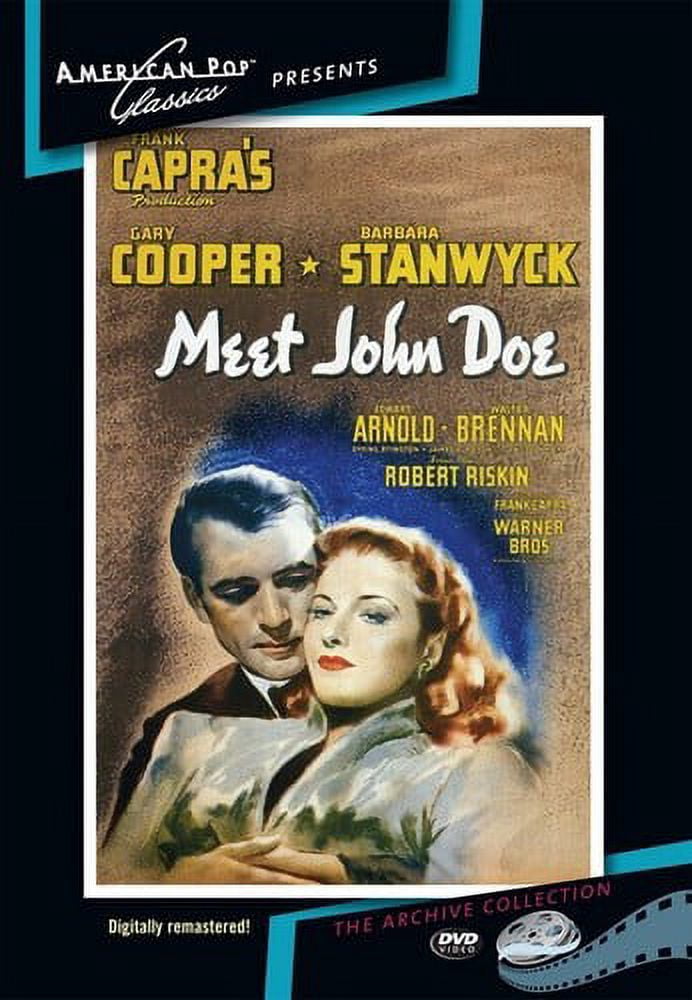 Meet John Doe (DVD), American Pop Classic, Drama - Walmart.com