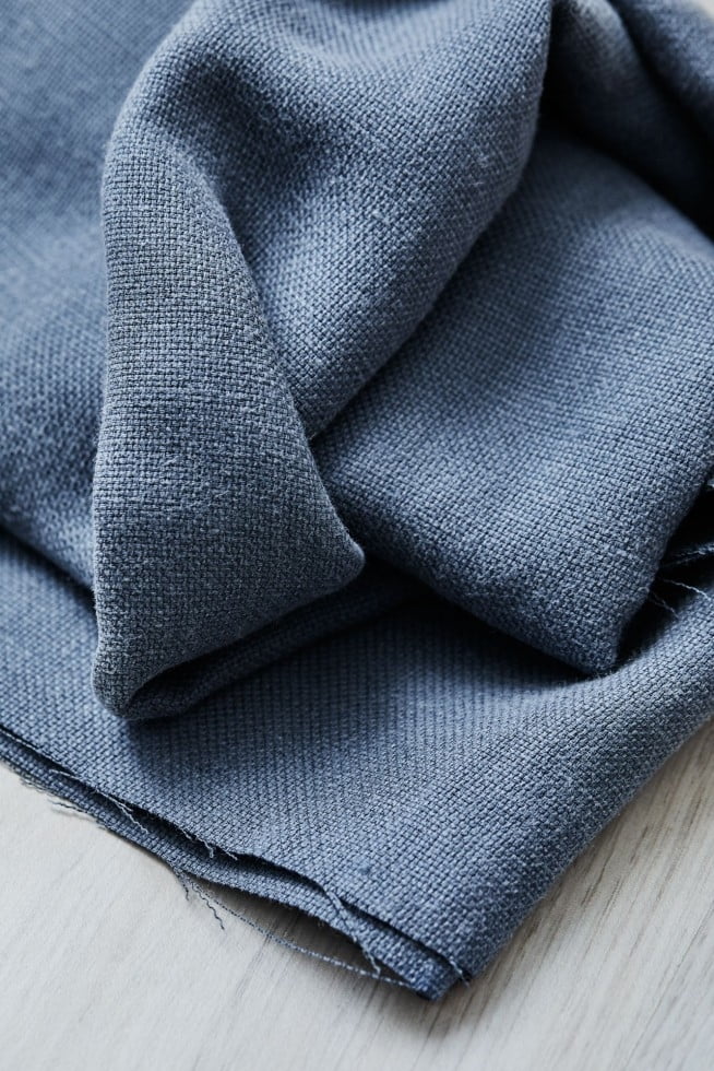 Meet MILK Mara Tencel Lyocell Linen Blend Fabric Blue - per yard ...