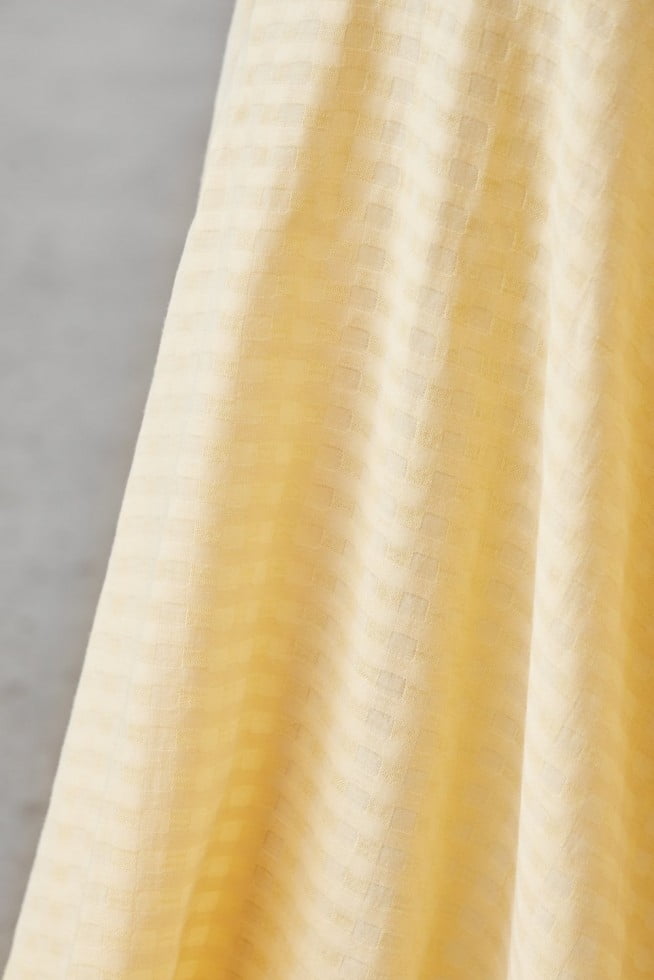 Meet MILK Sota Sheer Tencel Lyocell Cotton Fabric Yellow - per yard ...