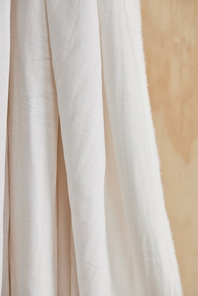 Meet MILK Tencel Lyocell Crispy Crepe Fabric White - per yard - Walmart.com