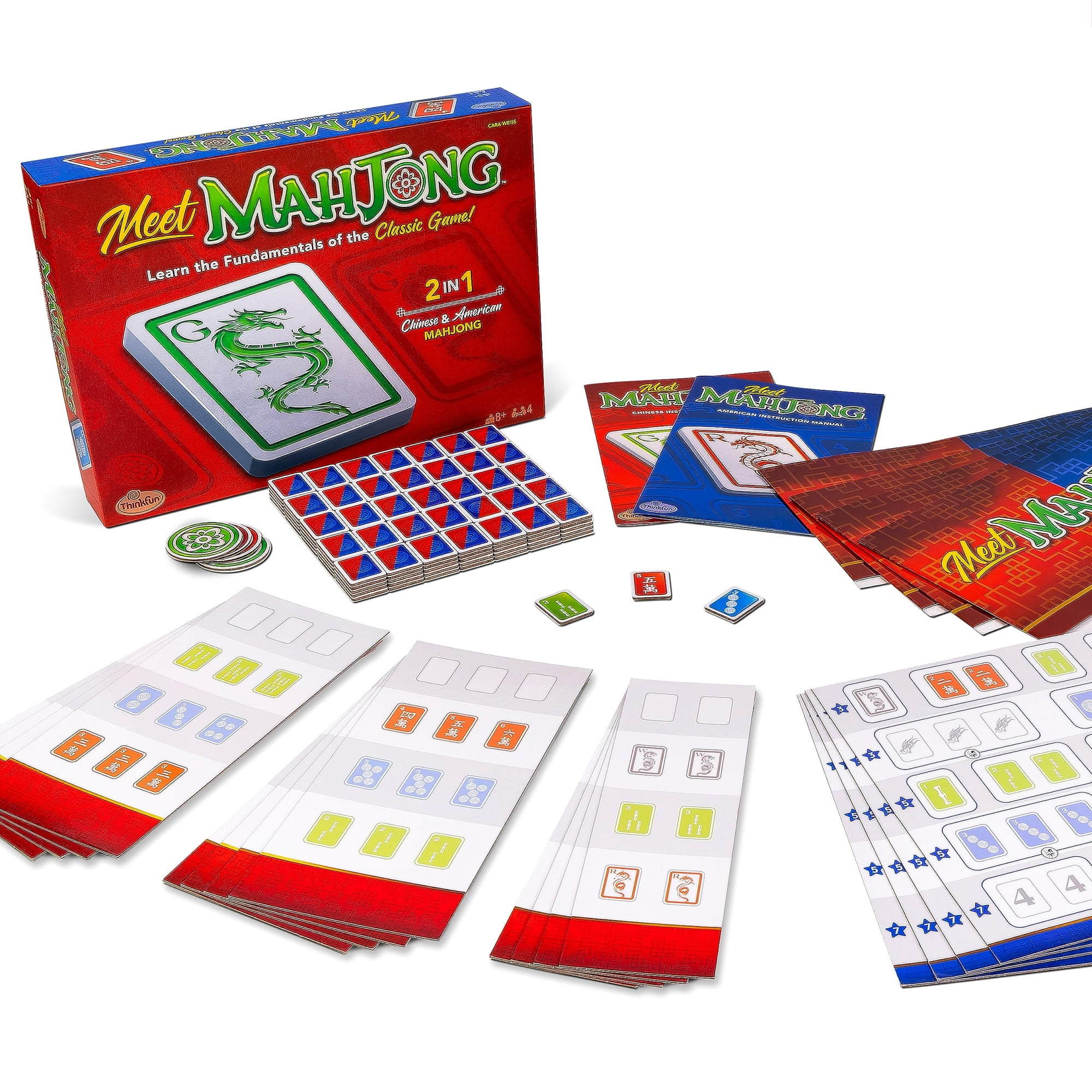 Conoce a Mah Jong Game: Learn Basics of Traditional Chinese & American ...