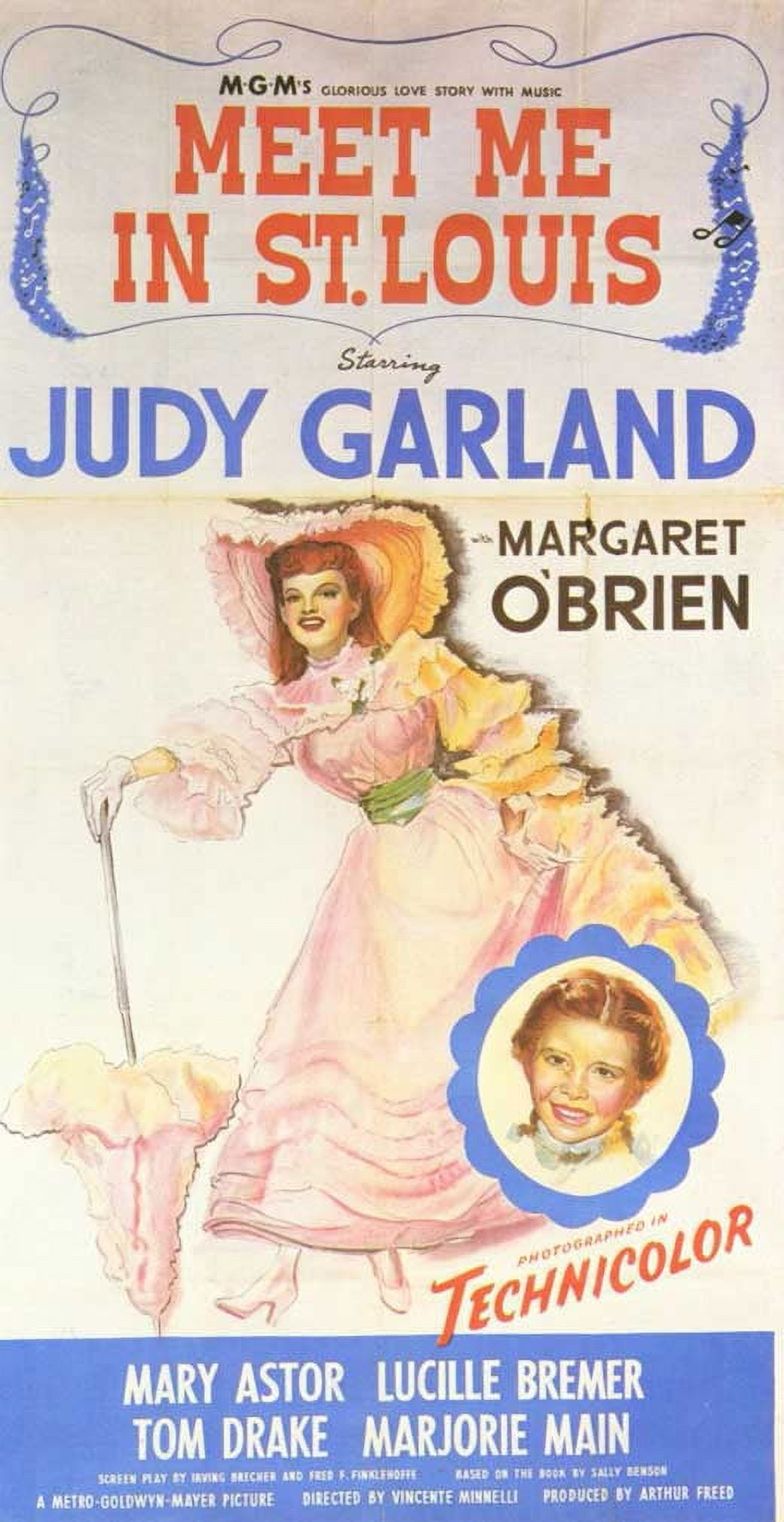 Meet Me in St. Louis - movie POSTER (Style C) (11" x 17") (1944 ...