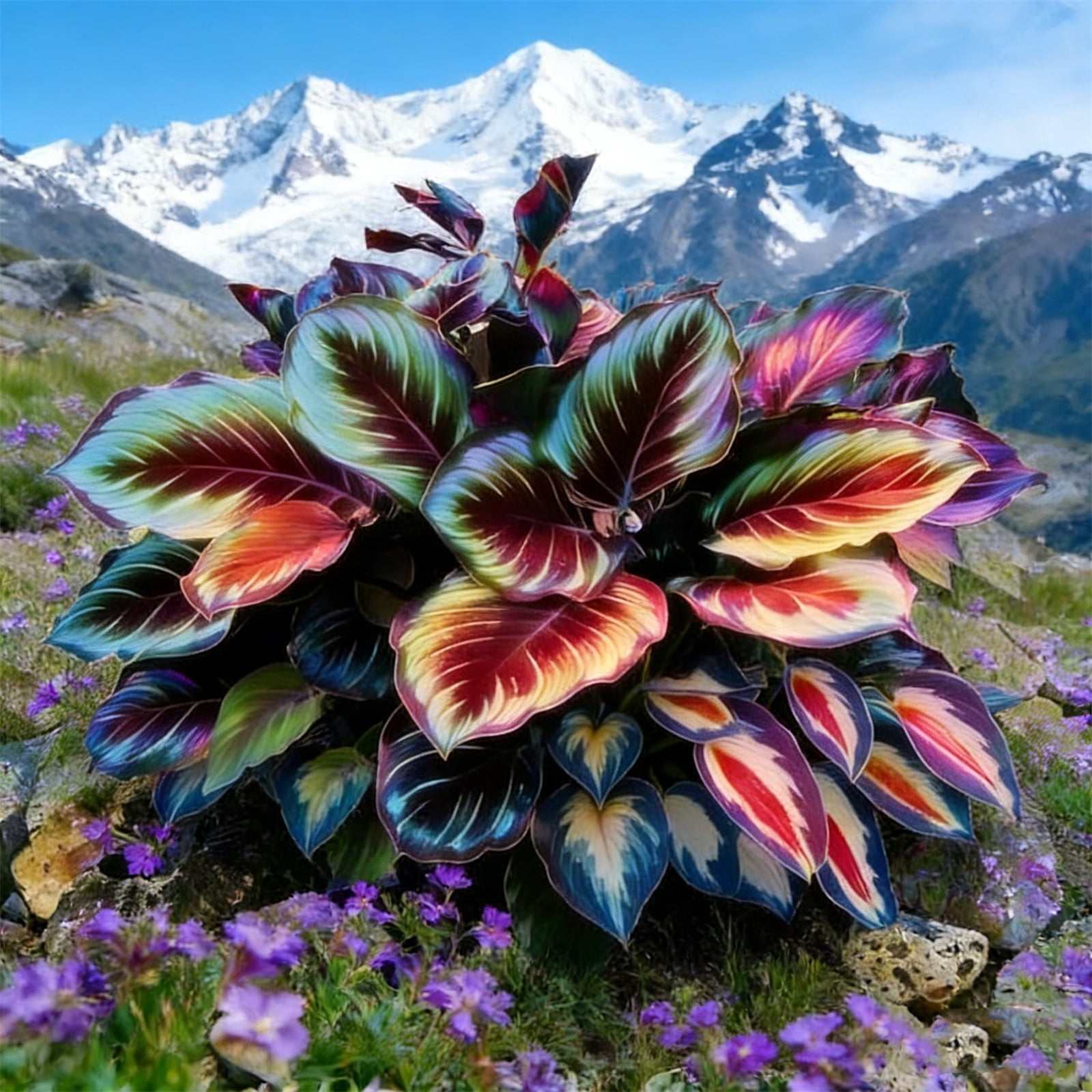 Meet Midnight Blue Heart-Bulbs For Planting - Premium Garden Stakes ...