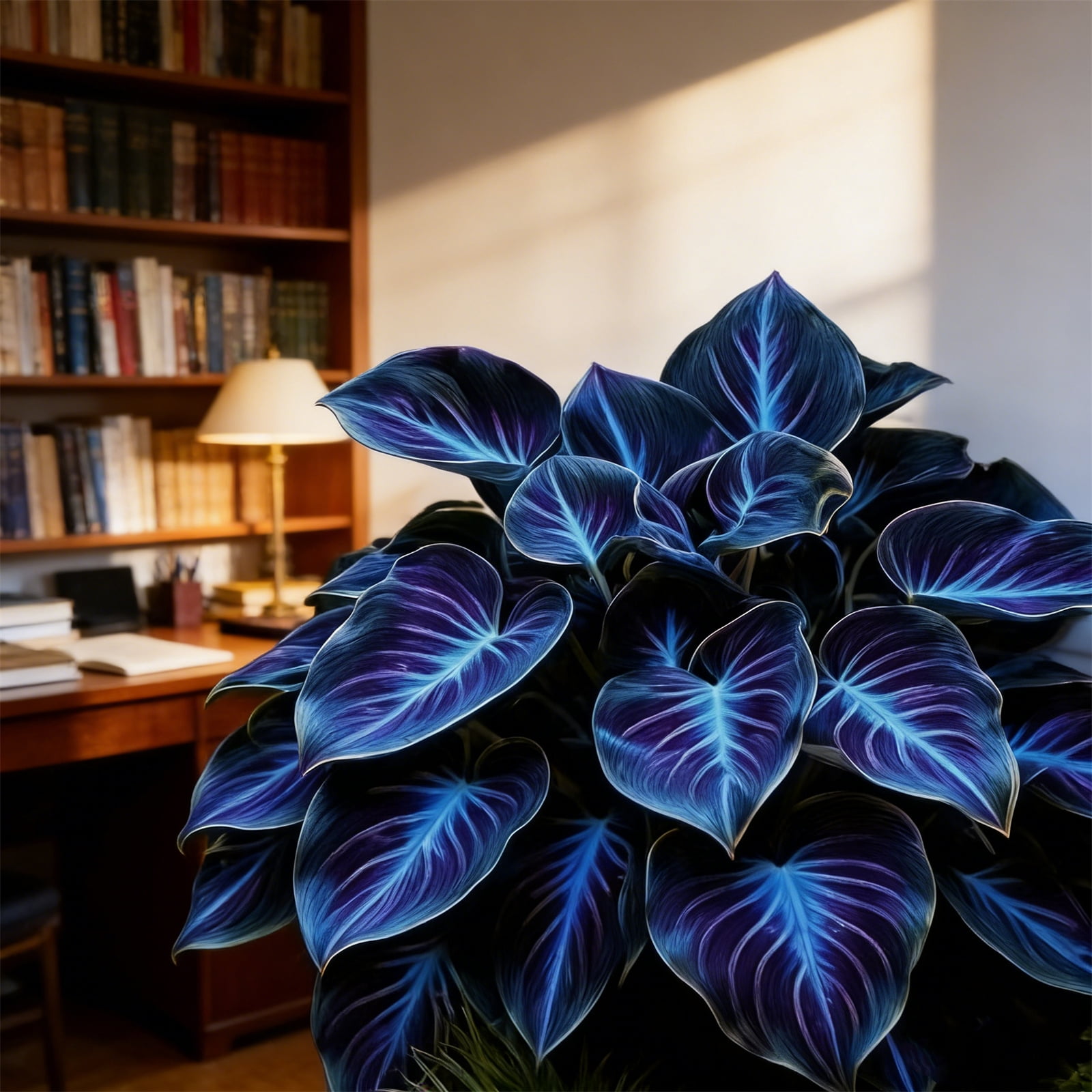 Meet Midnight Blue Heart-Bulbs For Planting - Premium Garden Stakes ...