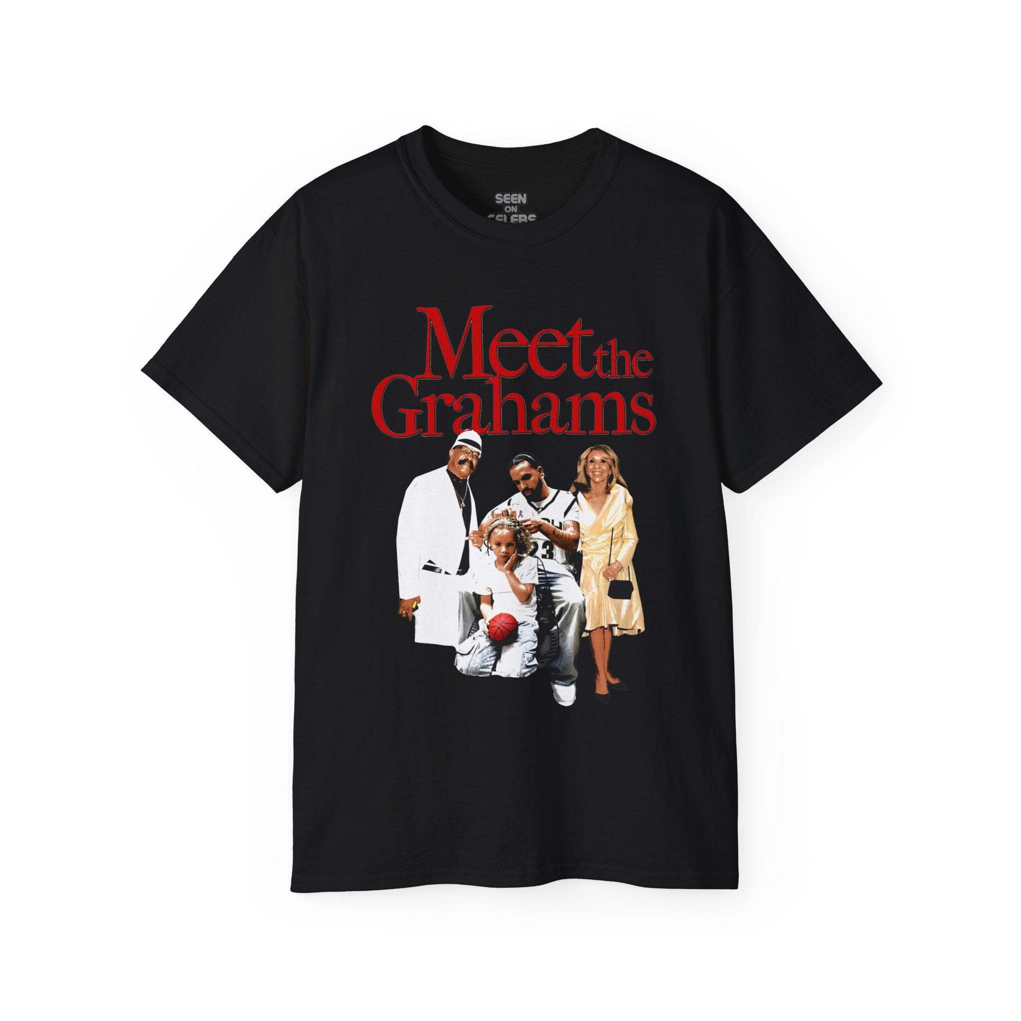 Meet The Grahams T-shirt | Aubrey Graham | 4 Colors - Walmart.com