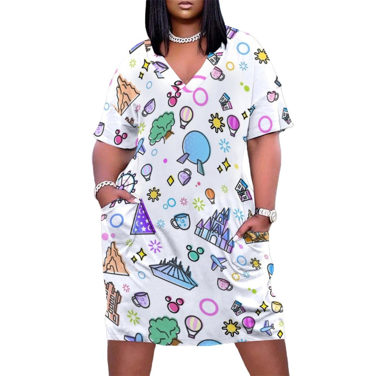 Meet me at my Happy Place Pattern. Happiest Place on Earth. Florida ...