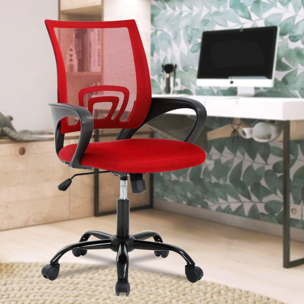 Meet perfect Mid-Back Desk Office Chair, Ergonomic Modern Computer ...