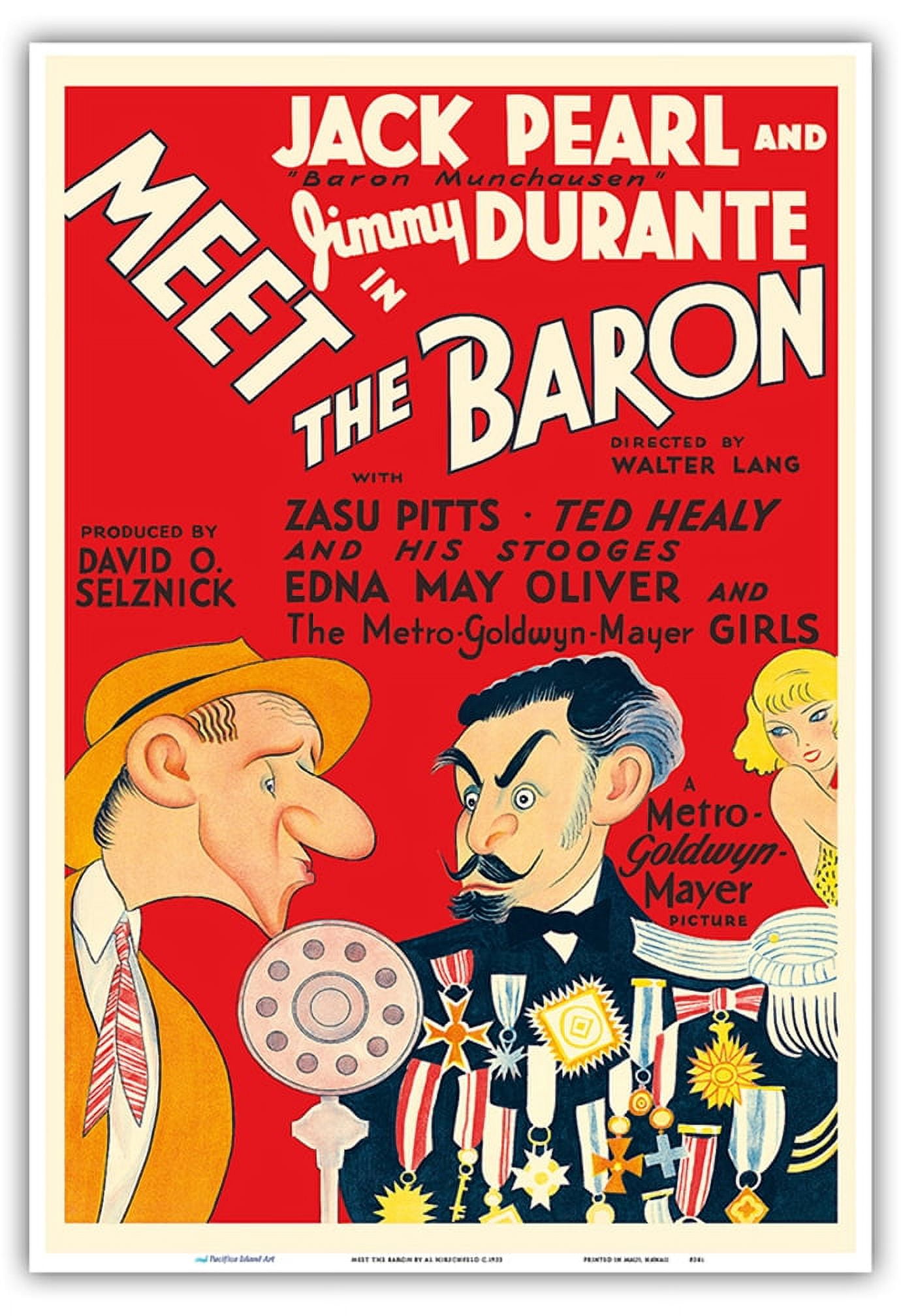 Meet the Baron - Starring Jimmy Durante Jack Pearl - Vintage Film Movie ...
