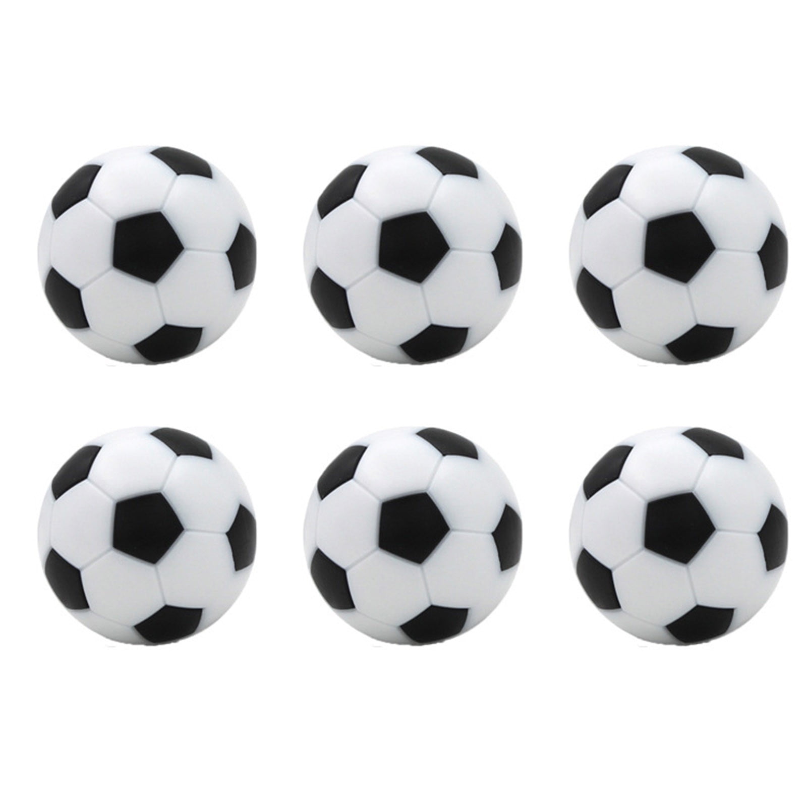 MeetYTOYS 32mm 6Pcs Foosball Balls, Table Soccer Game Replacement ...