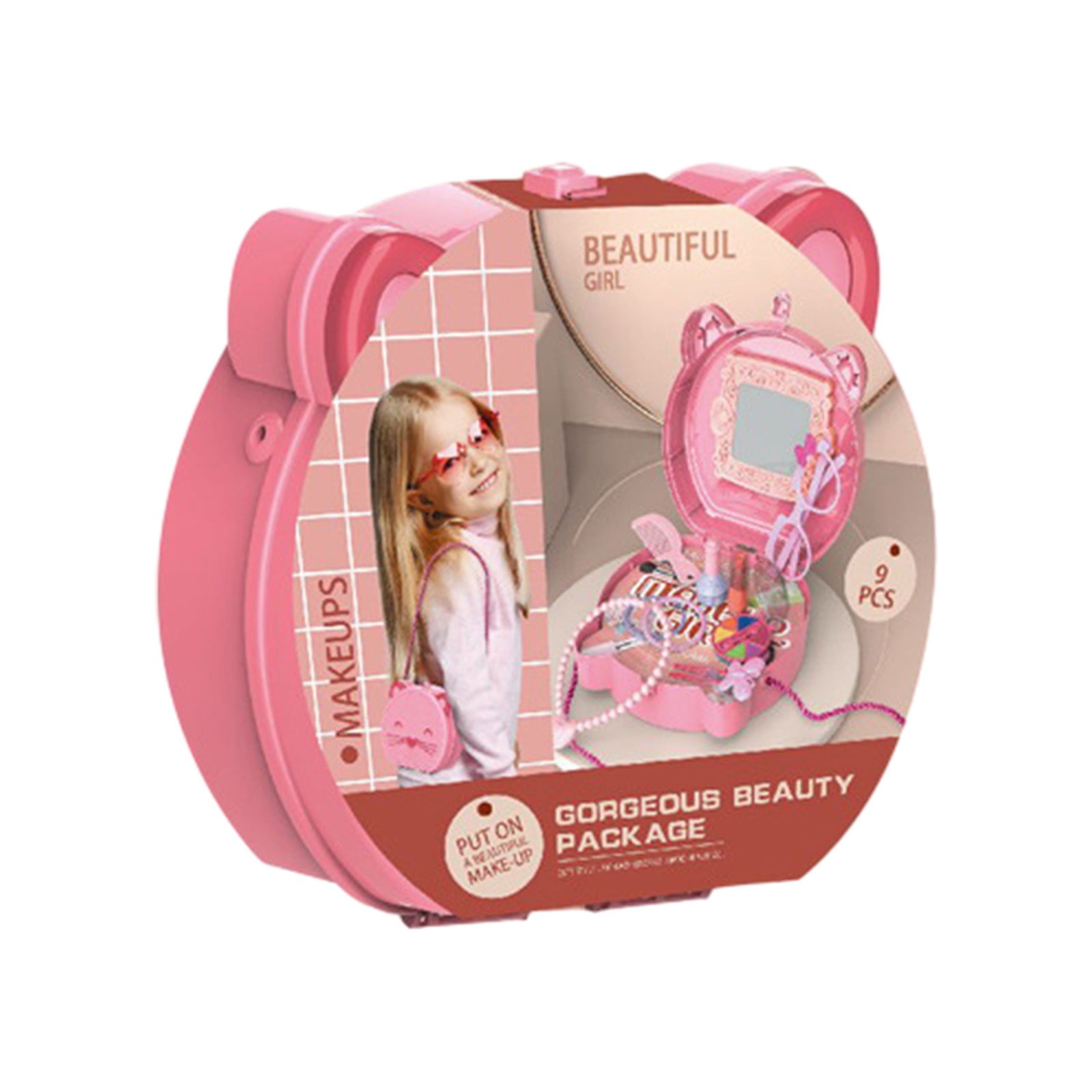 MeetYTOYS Pretend Play Girls Beauty Salon Set with Comb, Mirror ...