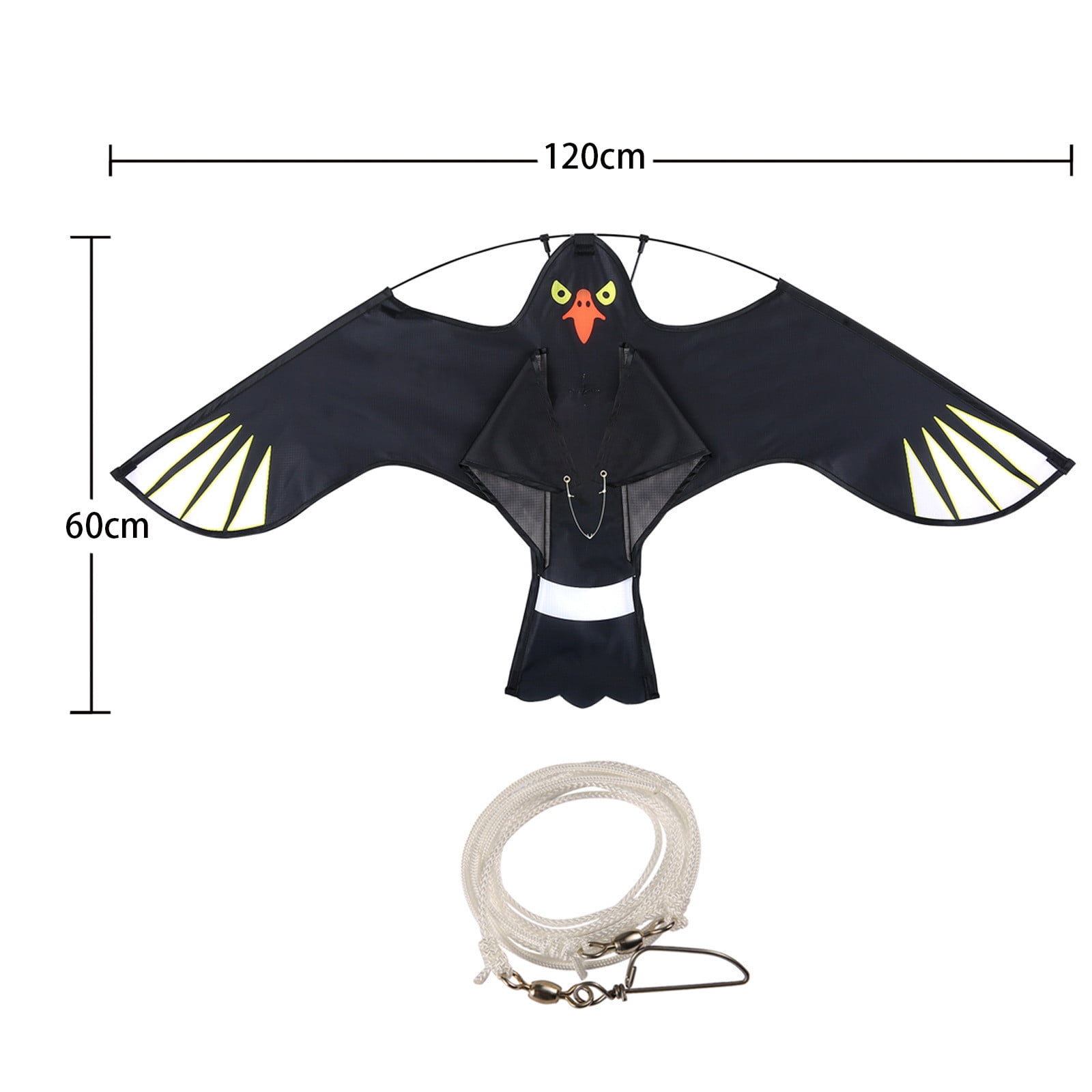 MeetYTOYS Simulation Bird Kite with 6.56FT Kite String, Startle Birds ...